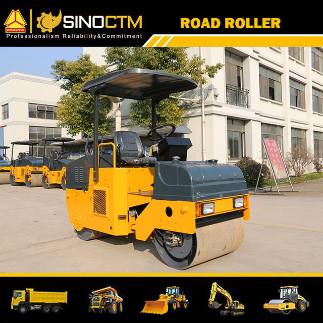 DOUBLE DRUM VIBRATORY ROLLER 2T from China manufacturer - CHINA TRUCK ...