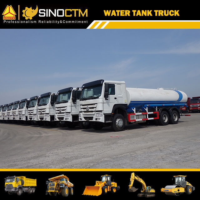 Plastic Water Tank Truck For Road With Gasoline Water Pump from China ...